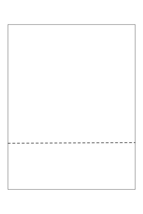 Micro-Perforated Paper Business Forms Single Bottom Perforation | Zapco